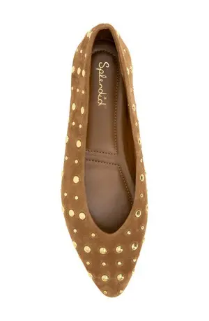 Splendid Latouche Stud Flat - Caramel