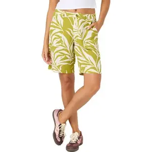 O'Neill Marissa Printed Shorts - Chartreuse
