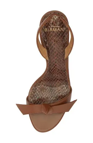 ALEXANDRE BIRMAN Clarita Bell Slingback Sandal - Espresso