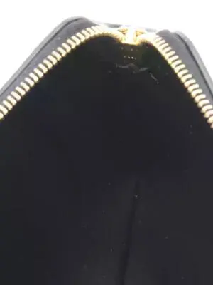 Celine 2010s Triomphe Coin Purse - Black