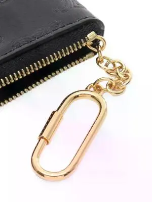 Celine 2010s Triomphe Coin Purse - Black