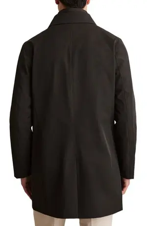 REISS Logan Water Resistant Overcoat With Removable Funnel Neck Insert