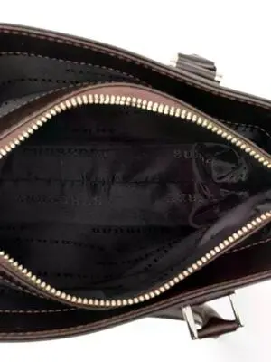 Burberry House Check Canvas Handbag
