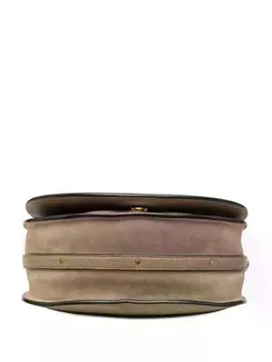 Chloé Medium Leather Nile Bracelet Satchel - Brown