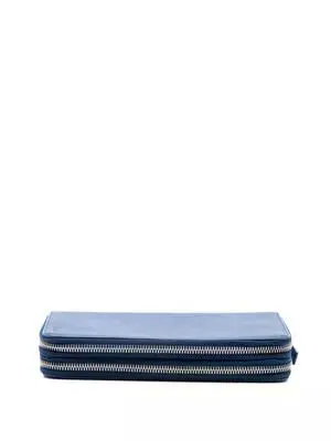 Prada 2010-2026 Saffiano Double Zip Wallet Long Wallets