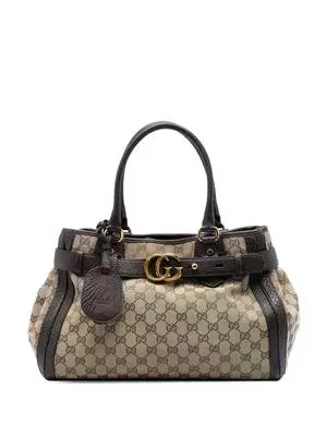 Gucci Gg Canvas Running Tote Bag