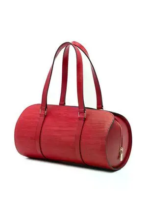 LOUIS VUITTON Epi Soufflot Handbag - Red