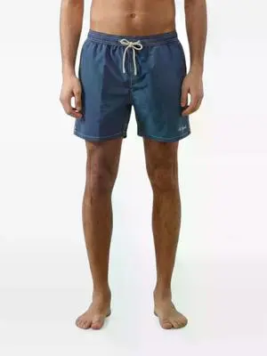 MC2 SAINT BARTH Patmos Drawstring Swim Shorts - Blue