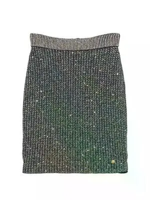Balmain Elasticated Waistband Mini Skirt