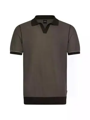 BOSS H-narciso Open-collar T-shirt