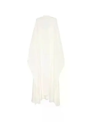 ABADIA Sheer Pleated Kaftan