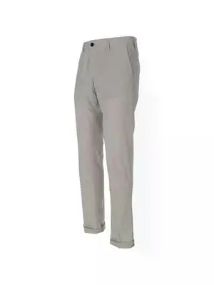 Incotex Turn-up Cuff Chinos - Grey