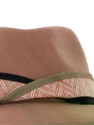 ALEXIA ALVAREZ DE TOLEDO Feather-brooch Wool Felt Hat