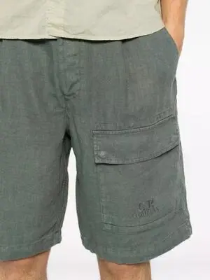 C.P. COMPANY Pleated Cargo Shorts
