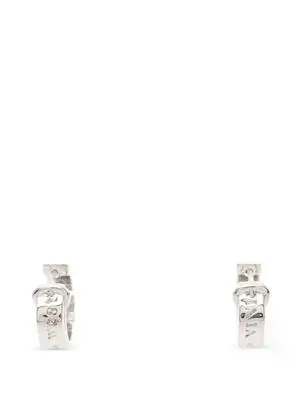 VIVIENNE WESTWOOD Bobby -tone Hoop Earrings - Silver