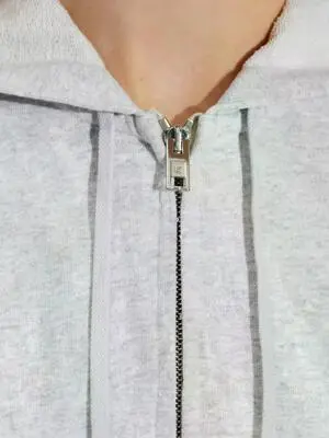 Alexander Wang Cropped Zip-up Hoodie