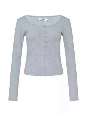 GLOWNY Long-sleeve Polo Top