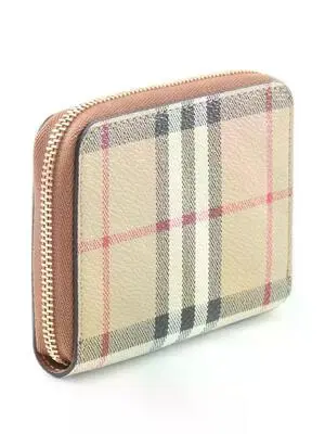 Burberry Gold Tone Wallets For Women