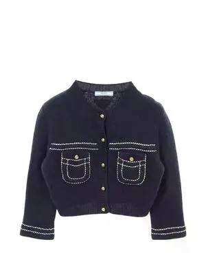 Prada Round Neck Cardigans For Women