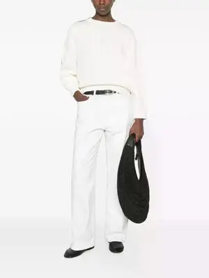 TOTEME Oversized Crew-neck Sweater