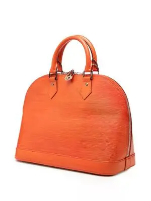 LOUIS VUITTON Epi Alma Pm Handbag - Orange