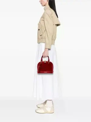 LOUIS VUITTON Monogram Vernis Alma Bb Satchel