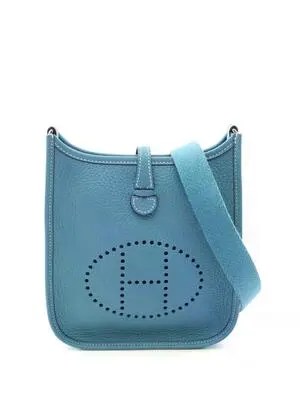 Hermès 1945-1970 Clemence Evelyne Tpm Shoulder Bag - Blue