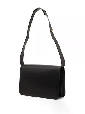 FERRAGAMO Leather Gancini Shoulder Bag