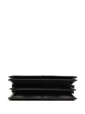 FERRAGAMO Leather Gancini Shoulder Bag