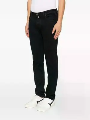 Jacob Cohen Embroidered Logo Jeans