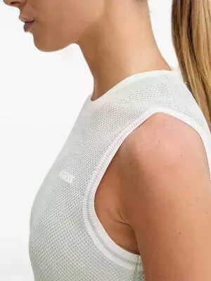 Guess Gabry Perforated-knit Sleeveless Mini Dress