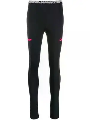 Off-white Stretch Leggings
