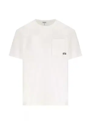 Loewe Logo-embroidered Pocket T-shirt