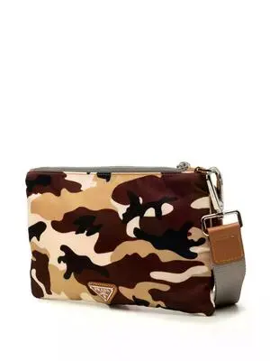 Prada Tessuto Camouflage Clutch Bag