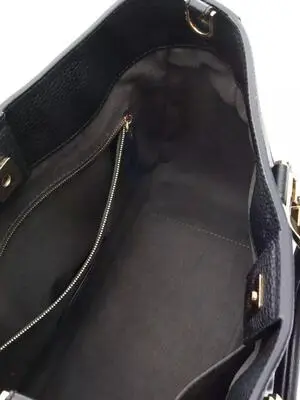 Fendi Ff Leather Tote Bag