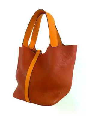 Hermès 2016 Bicolor Picotin Lock 22 Handbag - Orange