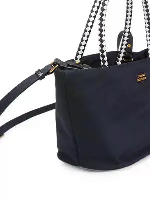 Tommy Hilfiger Woven-handle Marina Bucket Tote Bag