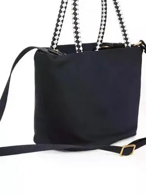 Tommy Hilfiger Woven-handle Marina Bucket Tote Bag