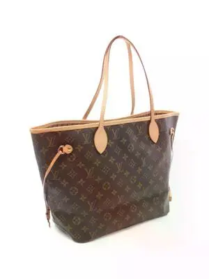 LOUIS VUITTON Monogram Canvas Neverfull Mm Tote Bag