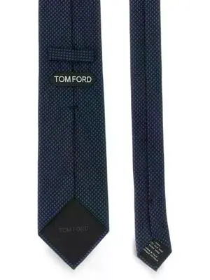 TOM FORD Silk Neck Tie - Black