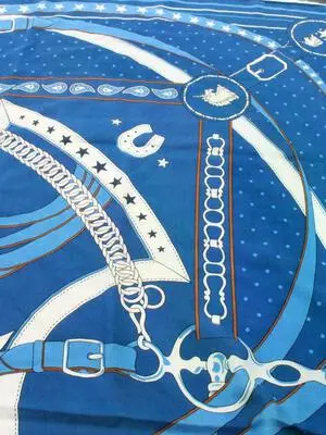 Hermès 2010s La Promenade Du Matin Scarf