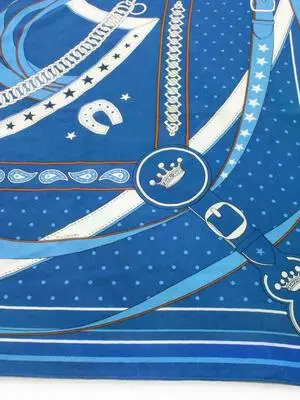 Hermès 2010s La Promenade Du Matin Scarf