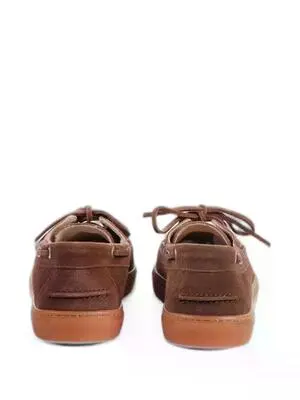 SUMMERY COPENHAGEN Suede Boat Shoes