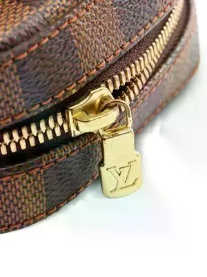 LOUIS VUITTON Geronimos Damier Ebene Belt Bag - Brown