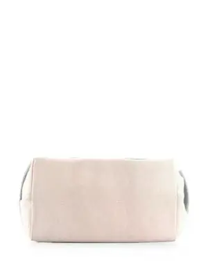 Celine Horizontal Cabas Canvas And Leather Tote Bag - Neutrals