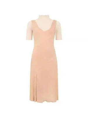 Moschino Layered-effect Midi Dress