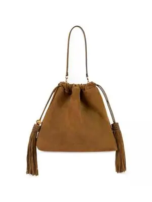 Etro Medium Kalispera Suede Bag