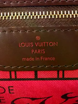 LOUIS VUITTON Damier Ebene Neverfull Pm Tote Bag