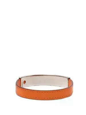 Hermès Leather Pousse Pousse Bracelet