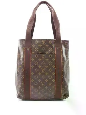 LOUIS VUITTON Monogram Cabas Beaubourg Tote Bag - Brown